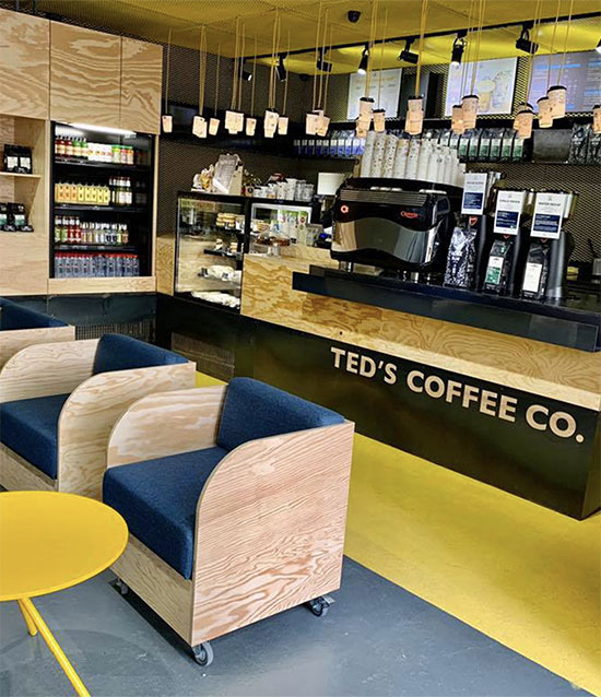 TED'S COFFEE CO. | Landmark